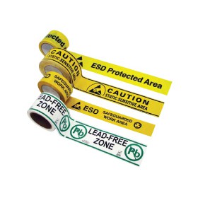 Warning Tape/ Disinfection green and red tape/ ESD warning tape ...