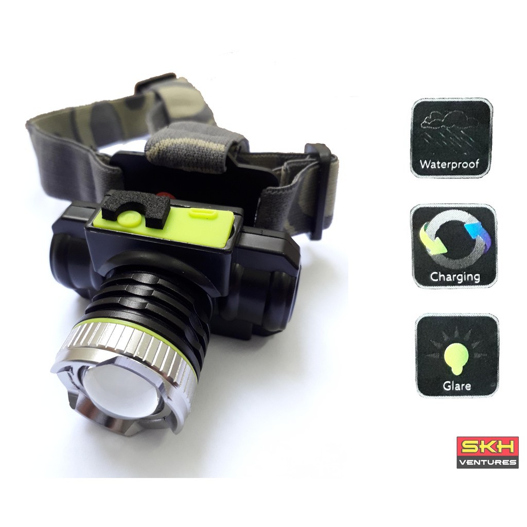 Cree XPE LED Headlight Headlamp/Lampu Kepala LED Cree XPE ...