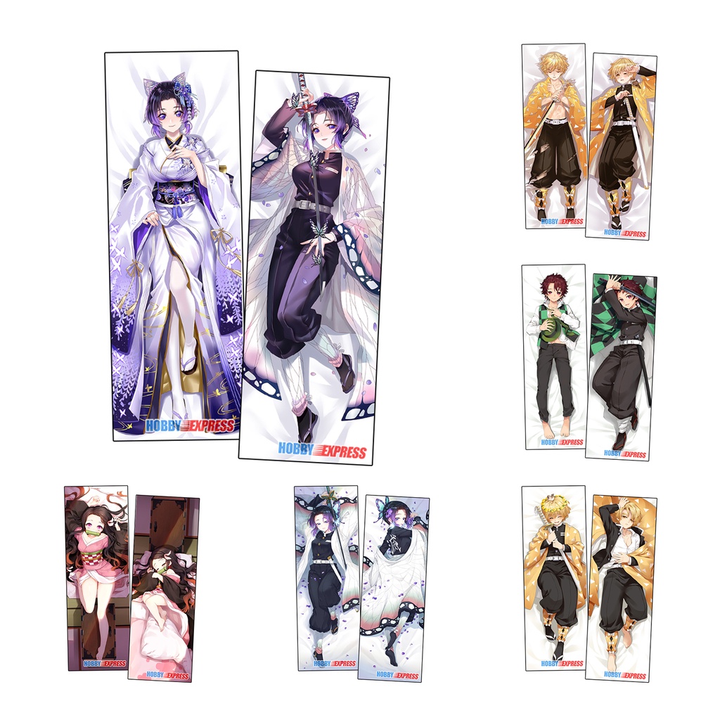 Hobi Express Sarung Bantal Anime Bantal Rekaan Watak Demon Slayer ...