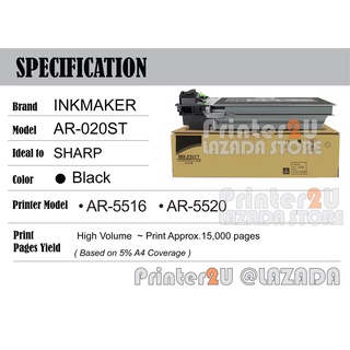Compatible Sharp AR020ST AR020 Photocopy Machine AR5520 AR5516 AR 5520 5516 AR-5520 AR-5516 AR ...