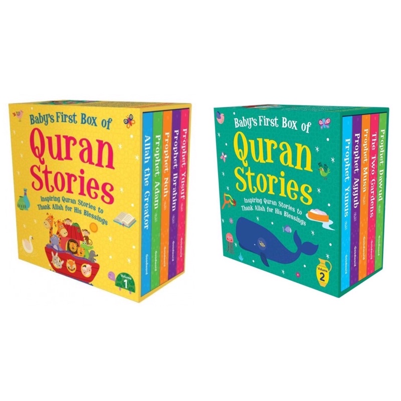 Baby's First Box of Quran Stories by Goodword | Islamic Story Books For ...