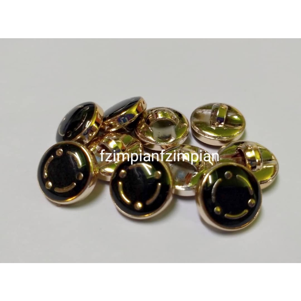 Butang Baju Melayu / Butang Kemeja /Butang Kurta 11mm (10pcs) | Shopee ...