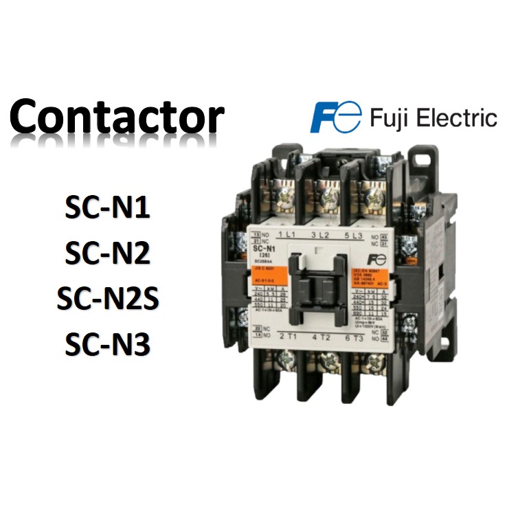FUJI Contactor SC-N1 SC-N2 SC-N2S SC-N3 scn1 scn2 scn2s scn3 | Shopee Malaysia