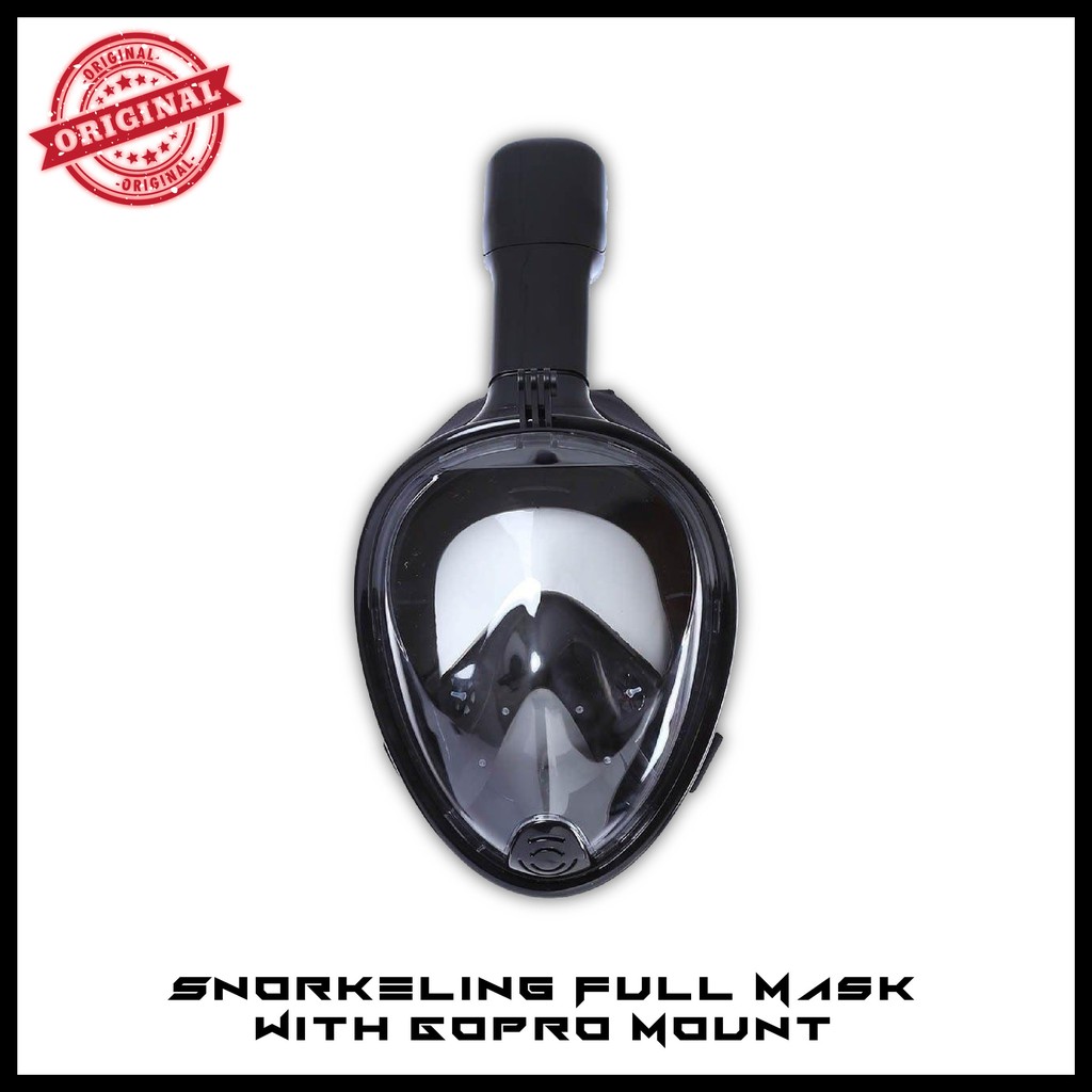 Adult Silicone Snorkeling Mask Suit Full Dry Diving Mask Anti Fog ...