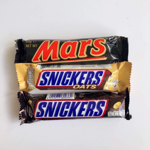 Snickers / Mars / Twix / Mine Chocolate Bar | Shopee Malaysia