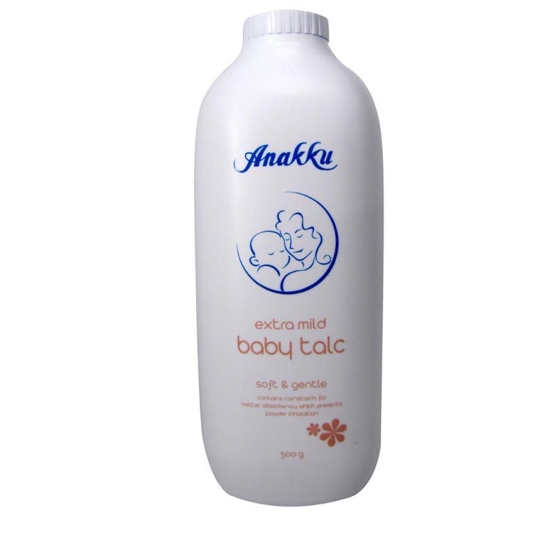 Anakku Baby Talcum | Bedak Talkum Bayi 500g | Shopee Malaysia