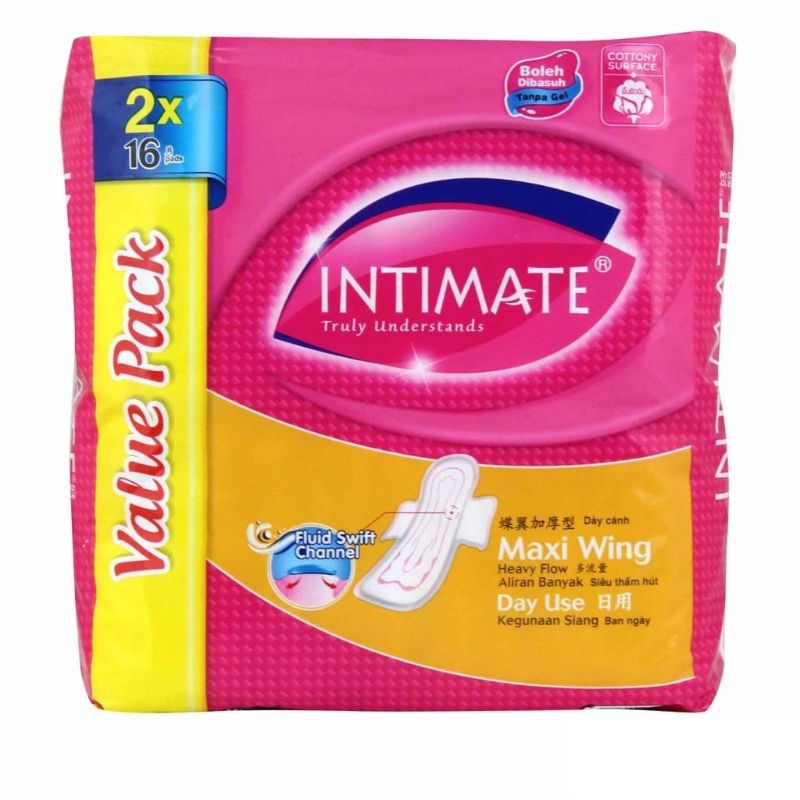 M27 Intimate value pack maxi-wing day use(2x16 pads)23cm | Shopee Malaysia