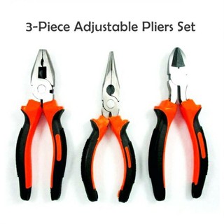 6" Combination Plier Long Nose Plier Diagonal Plier / Playar Gabung Mulut Buaya Playar Muncung ...