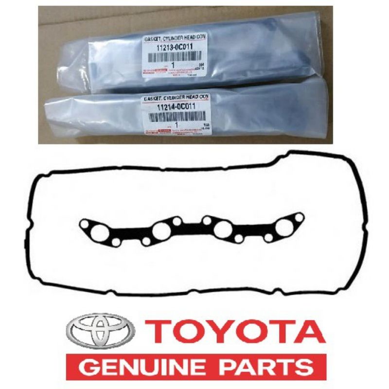 Original Toyota Valve Cover Gasket & Plug Seal for Toyota Innova ...