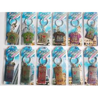 Malaysia Souvenir Keychain 6 in 1 random design/Gantungan Kunci ...