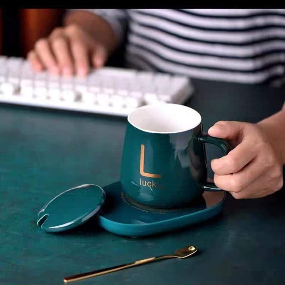 Smart touch upgrade heater temperature heating Coffee cup water coaster ...