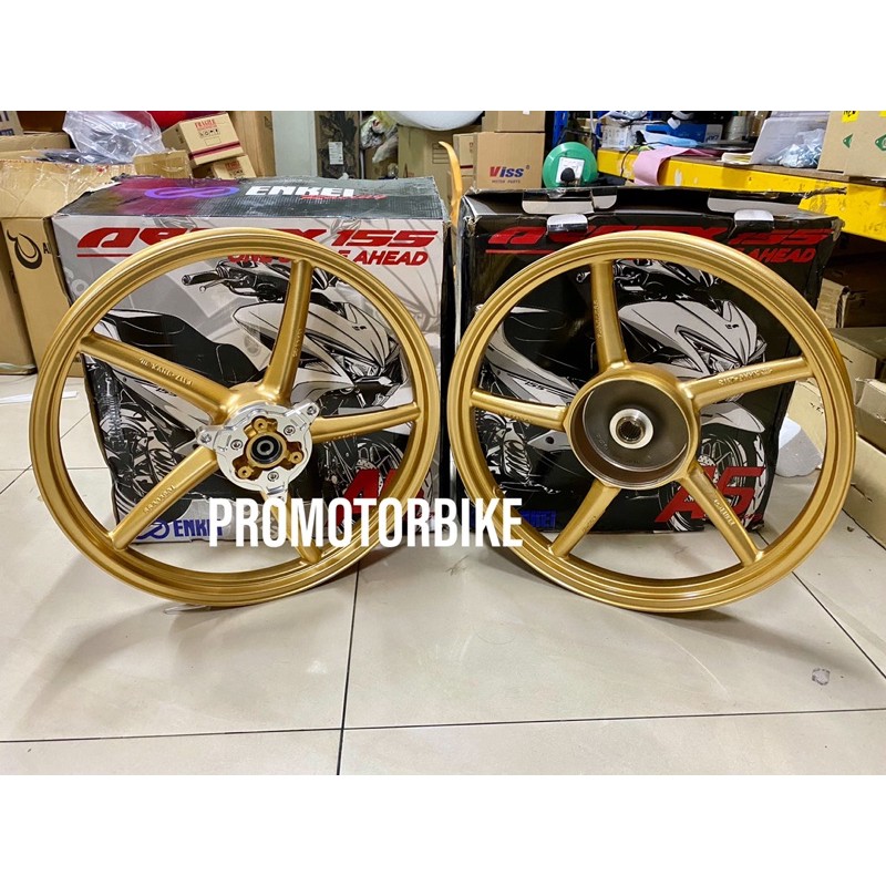 NVX155 NVX SPORT RIM 522 ENKEI 1.6x1.6 17inch CONVERT FULL SET CUSTOM | Shopee Malaysia
