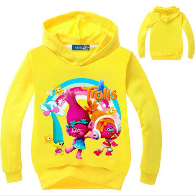 Trolls sweater ( hooded ) | Shopee Malaysia