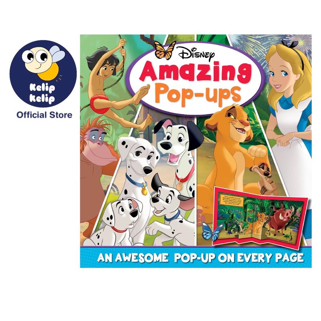 Disney Pop Up Story Book For Kids with Amazing Pop Ups of Classic ...