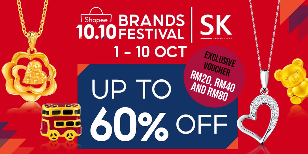 SK Jewellery Official Store, Online Shop | Shopee Malaysia