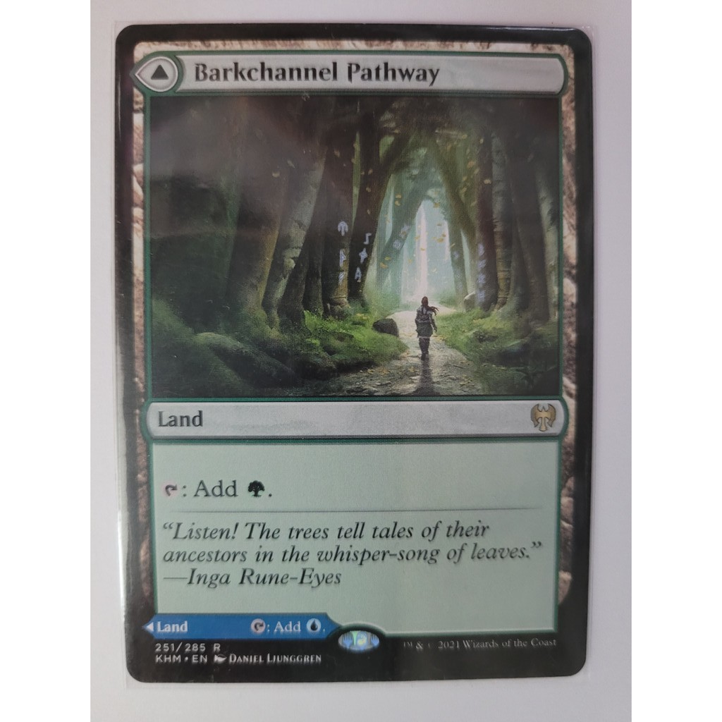MTG Magic the gathering Barkchannel Pathway | Shopee Malaysia