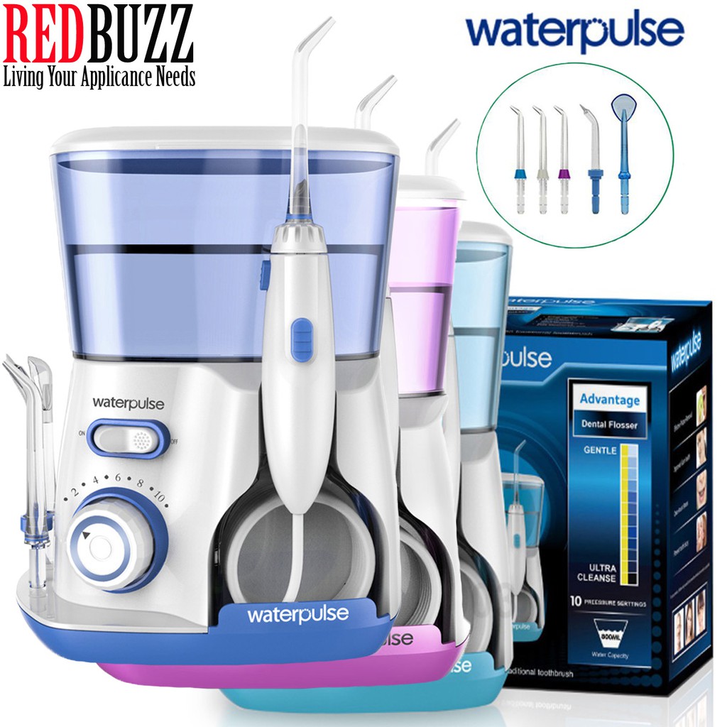 REDBUZZ Waterpulse Dental Water Flosser Oral Irrigator Hygiene Water ...