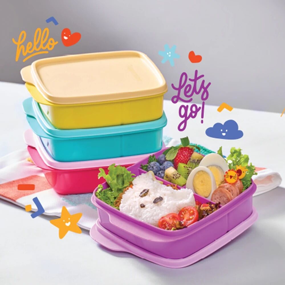 Tupperware Loly Tupp Lunch Box 550 ml (1pc) | Shopee Malaysia