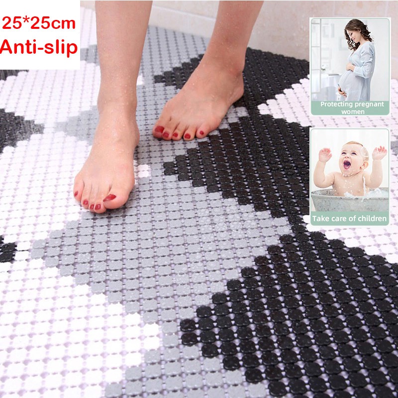 25*25cm Harga Borong Puzzle Non-slip Splicing Floor Mat Kitchen Door ...