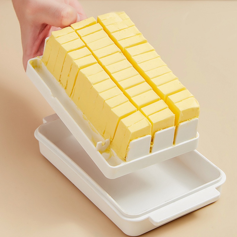 Butter cutting storage butter storage box butter cheese box with cover ...