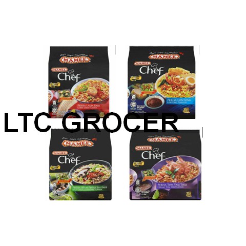 Mamee Chef Instant Noodles 4x(72g - 80g) | Shopee Malaysia