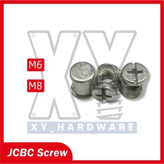 JCBC SCREW JCBC SKRU Furniture Screw and Nut M6-M8 Furniture Connector ...