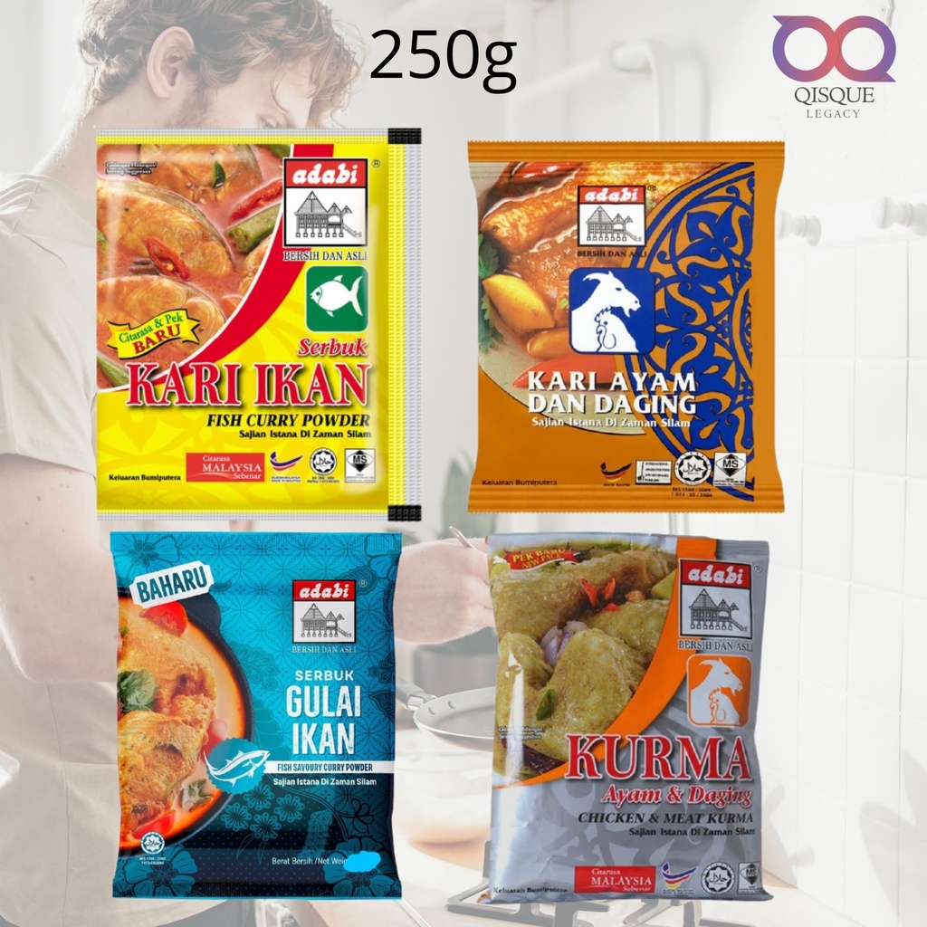 Adabi Chicken & Meat Curry / Chicken & Meat Kurma / Fish Curry / Gulai ...