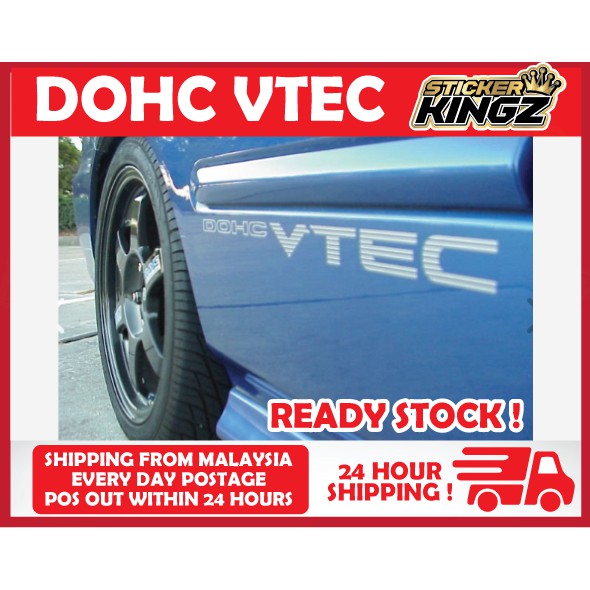 VTEC DOHC Sticker Honda EG EK CIVIC EK9 MUGEN SPORT | Shopee Malaysia
