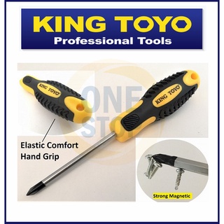 King Toyo 7PCS Screwdriver Set impact / screw driver set / batang screw ...