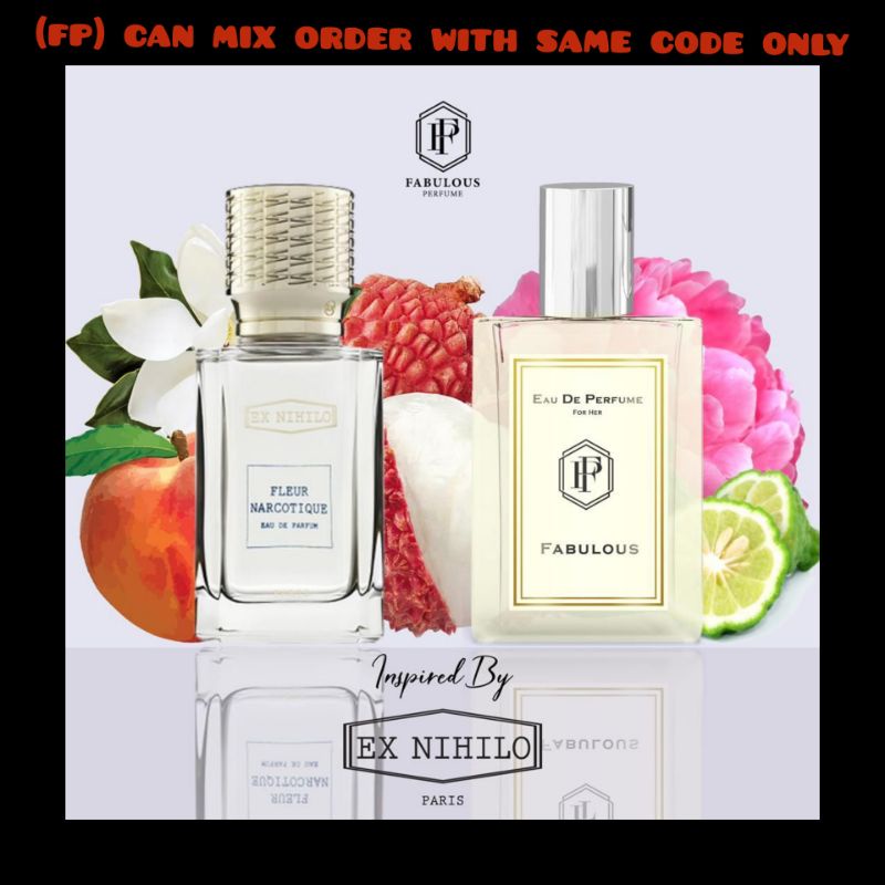 (FP) EX NIHILO FABULOUS PERFUME EDP NEELOFA FAVORITE | Shopee Malaysia