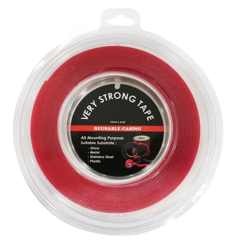 Very Strong Tape Double Sided Transparent Acrylic Foam Tape (10mm x 6yd ...