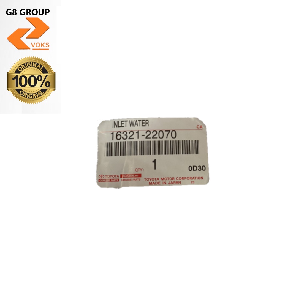 Toyota Thermostat Cap ( water inlet to lower hose ) - Toyota Altis ...