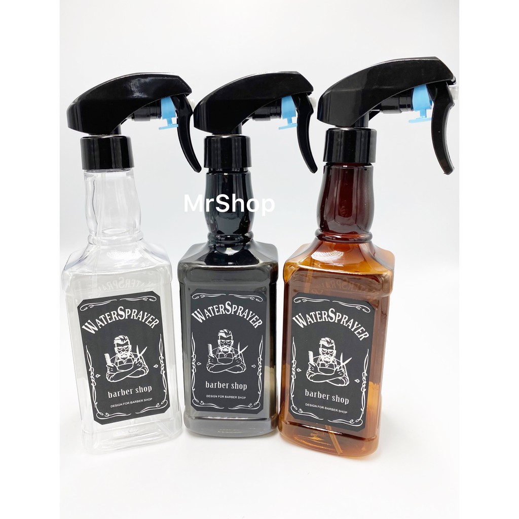 Hair Spray Bottle Salon Barber Hair Tools Water Sprayer Retro Watering ...
