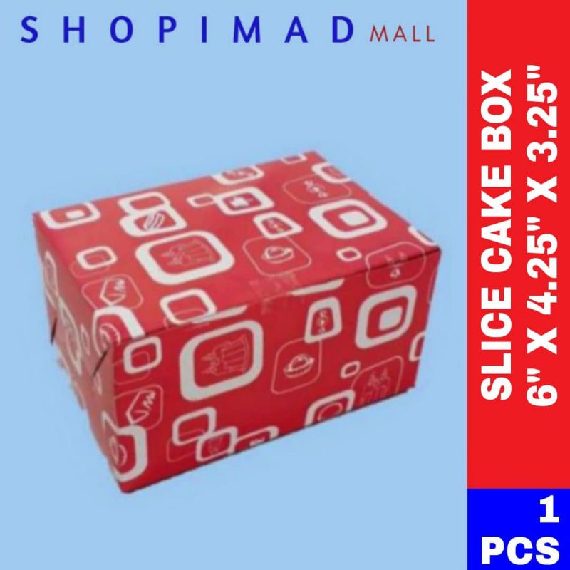 SLICE CAKE BOX | KOTAK KEK SLICE | Shopee Malaysia