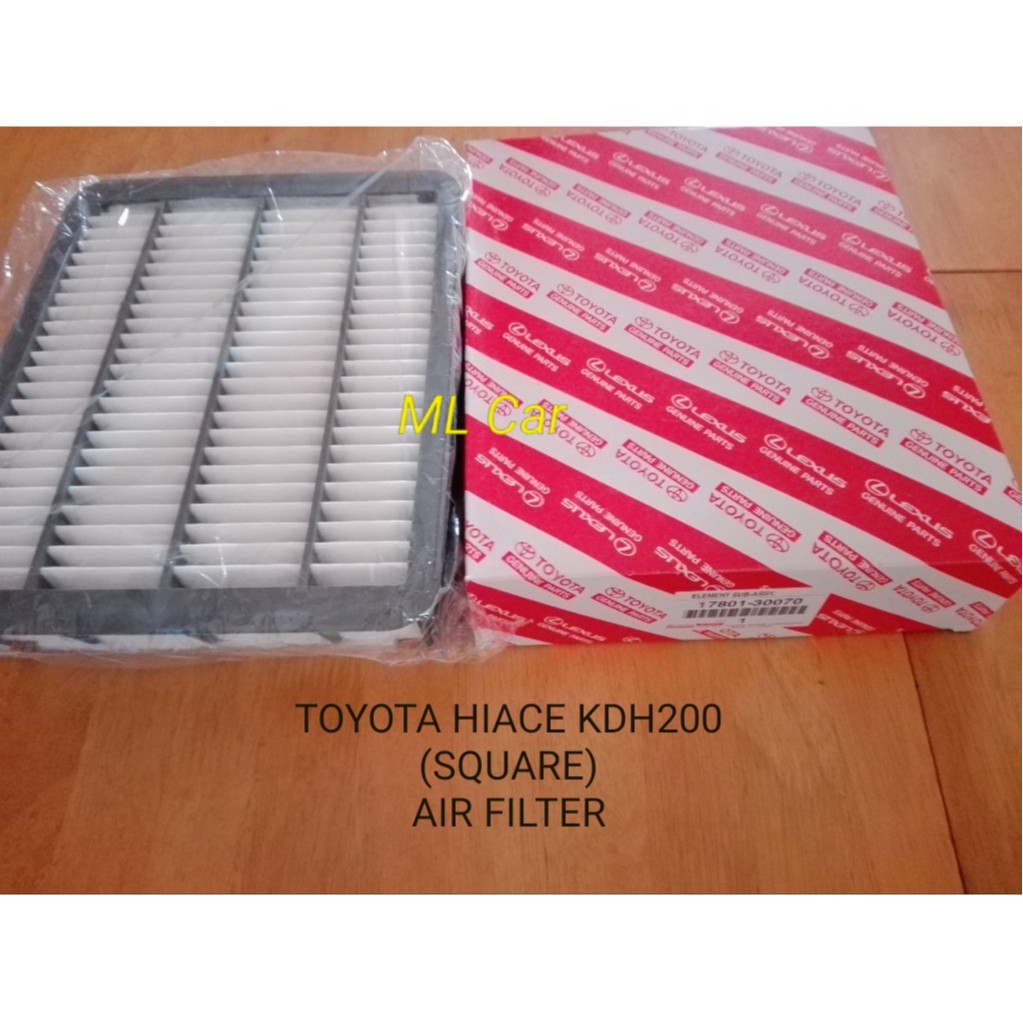 Toyota HIACE KDH200 Diesel New Air Filter ( 17801-30070) | Shopee Malaysia