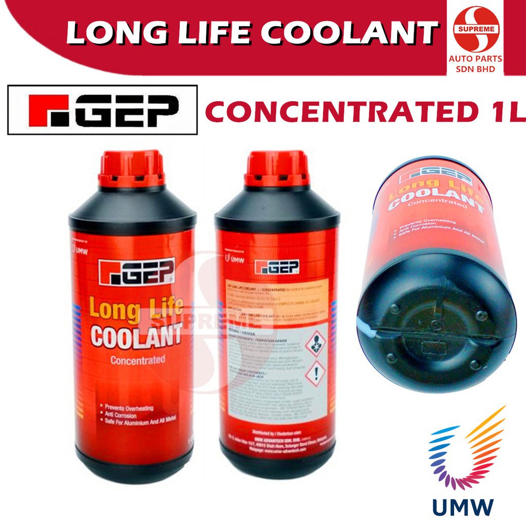 gep long life coolant concentrated 1l - toyota 1liter | BeeCost