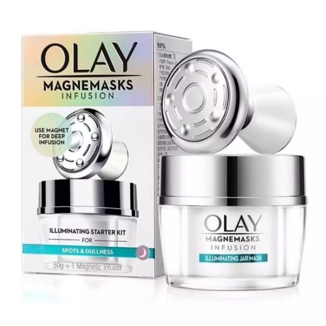 OLAY Magnemasks Infusion WHITENING MASK Starter Kit + | Shopee Malaysia
