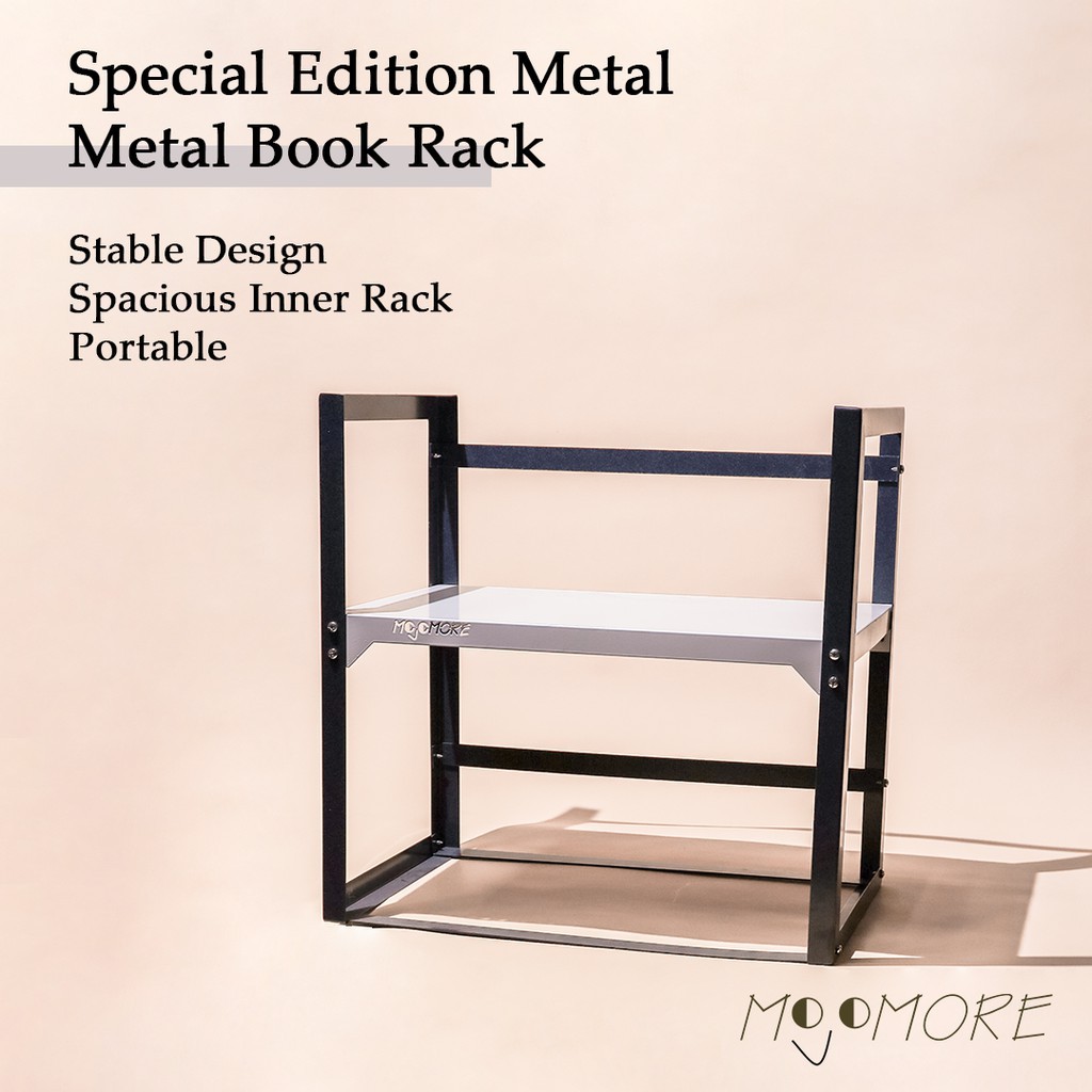canvas painting MOJOMORE Special Edition Metal Book Rack, Book Shelf ...