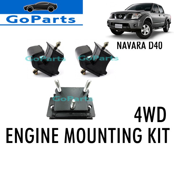 NISSAN NAVARA D40 4WD AUTO ENGINE MOUNTING KIT | Shopee Malaysia