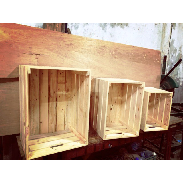 KOTAK KAYU PALLET PINE 3 IN 1 | Shopee Malaysia