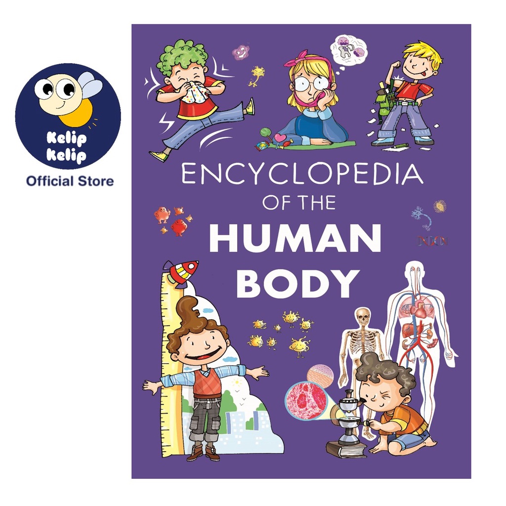 Encyclopedia of The Human Body Hardcover Book with Fun Facts ...