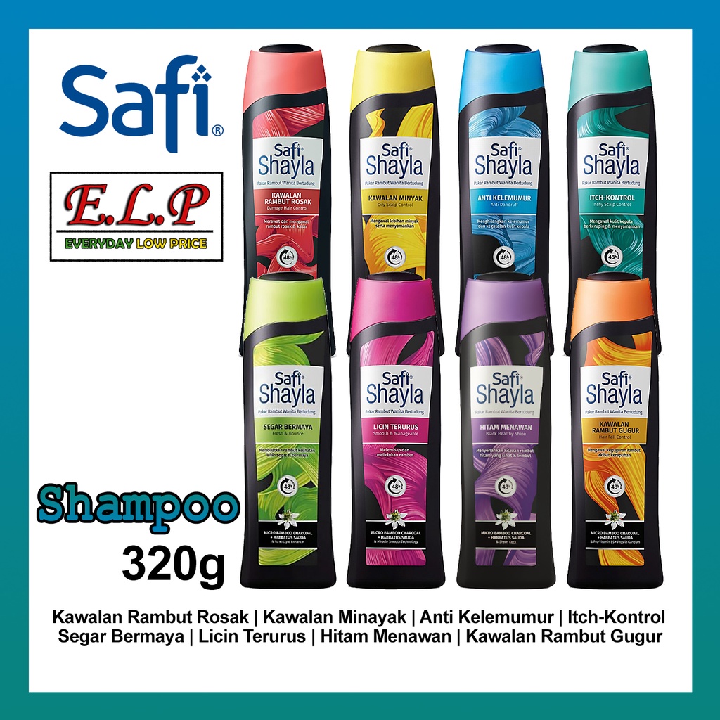 Safi Shayla Shampoo 320ml | Shopee Malaysia