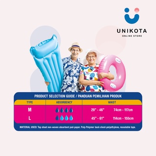 UNIKOTA - SUMO Superior Adult Tape Diapers | Lampin Dewasa M10/L10 (6 ...