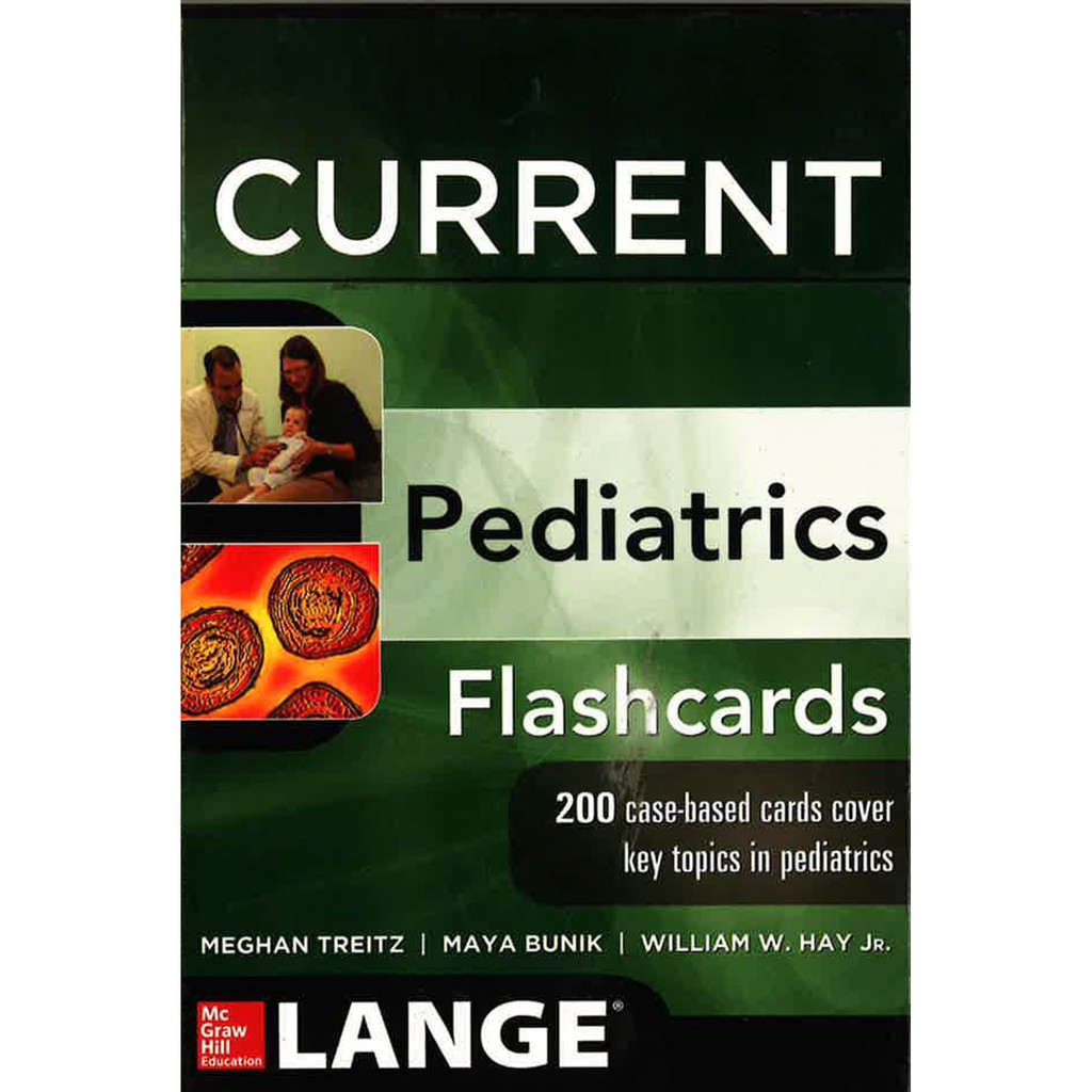 (BBW) Lange Current Pediatrics Flashcards (ISBN: 9780071795333) | Shopee Malaysia