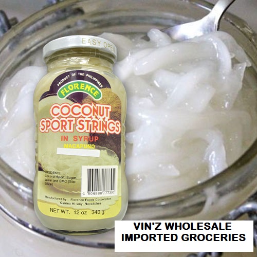 Florence Coconut Sport Strings (Macapuno) Slice 340g. | Shopee Malaysia