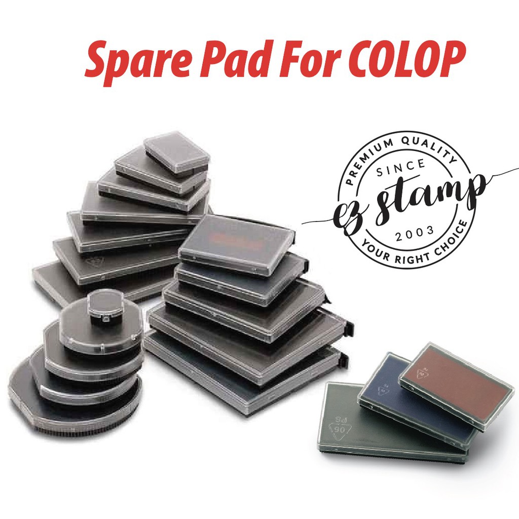 COLOP Replacement Spare Ink Pad (SELF-INKING STAMP) MINI INFO-DATER ...