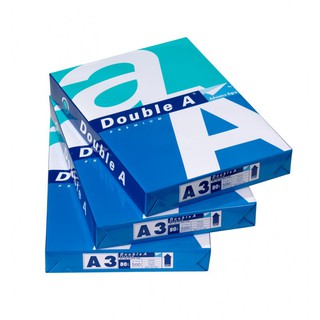DOUBLE A PHOTOCOPY PAPER A3 80gm 500 sheets - AA-PP-A3-80 INKJET ...