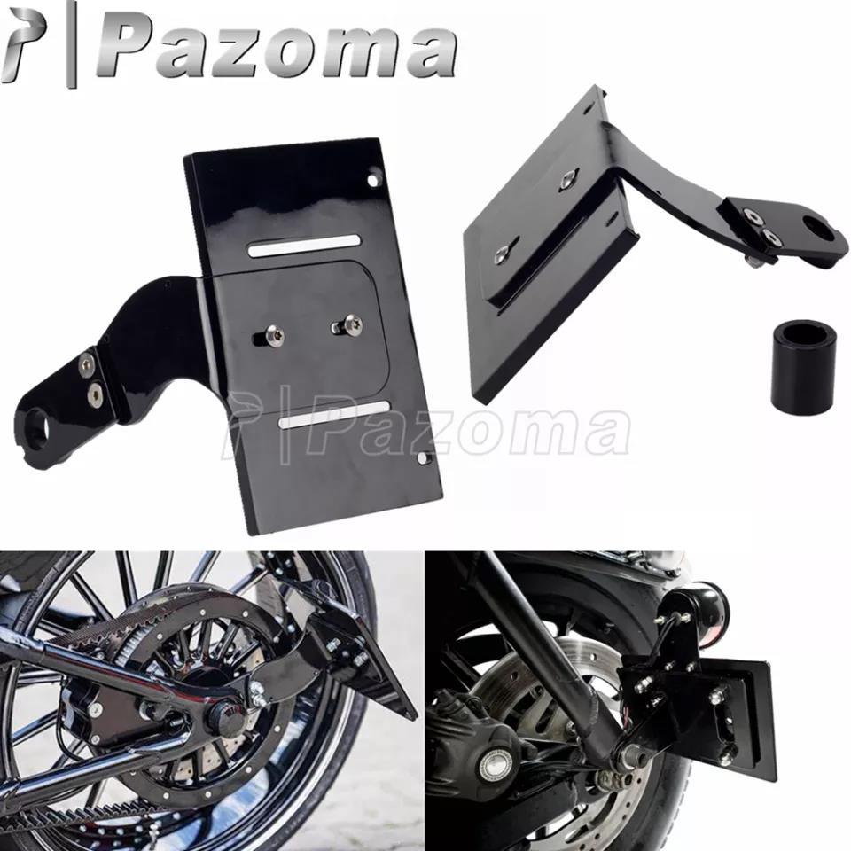 Motorcycle Side Mount License Holder Number Plate Bracket for Harley ...