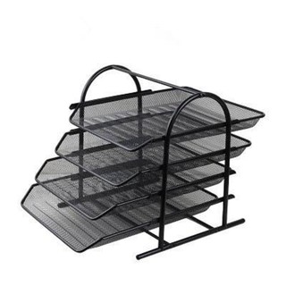 Rak Bertingkat Dokumen Fail Office Pelbagai Guna 4 Tier Metal Office ...
