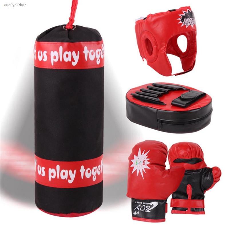 Children's Educational Toys Kids Boxing Kit Training Bag Set Punching ...